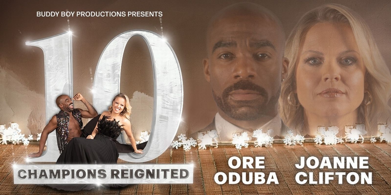 Ore Oduba and Joanne Clifton Will Embark on 10 - CHAMPIONS REIGNITED Tour