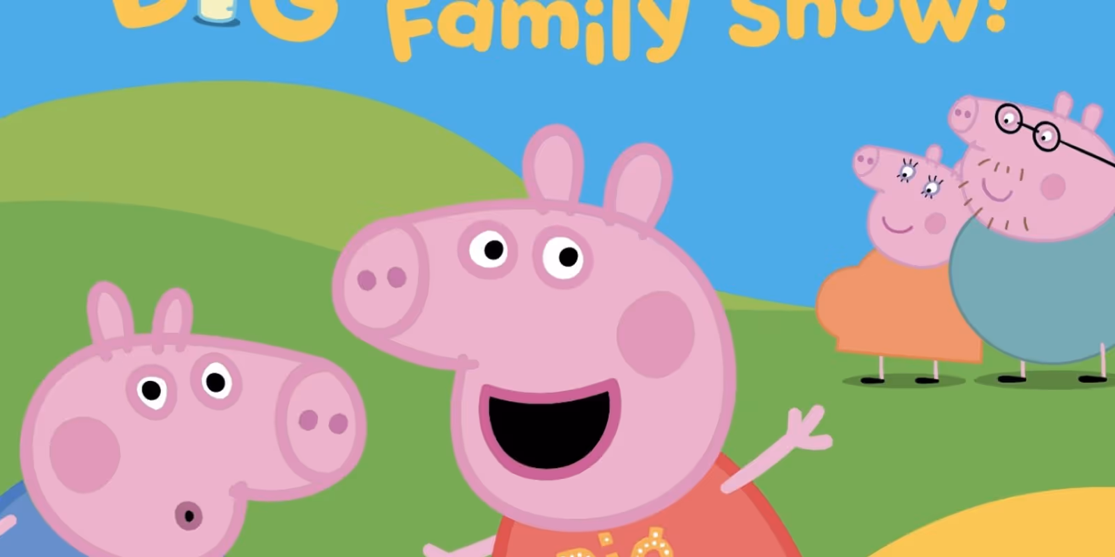 PEPPA PIG’S BIG FAMILY SHOW Comes to Darlington Hippodrome