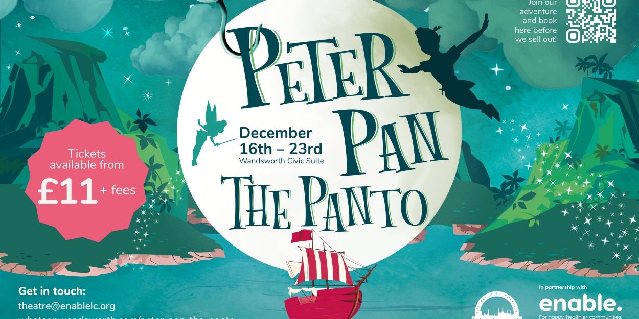 PETER PAN Panto Flies Into Wandsworth This December