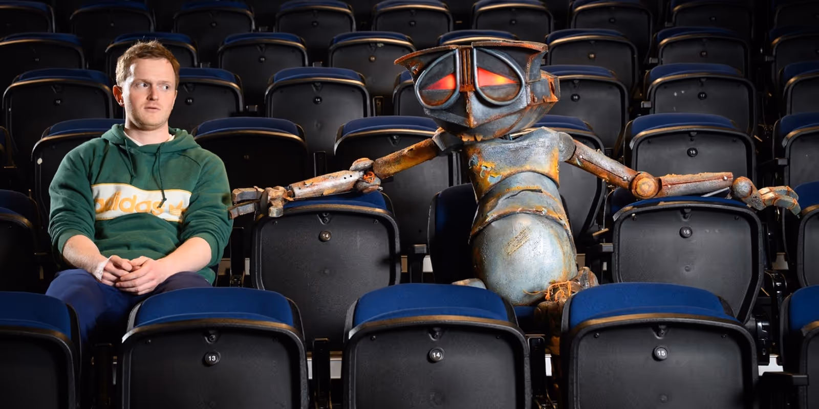 Photos: Marvin The Paranoid Android Spotted At Riverside Studios Ahead ...