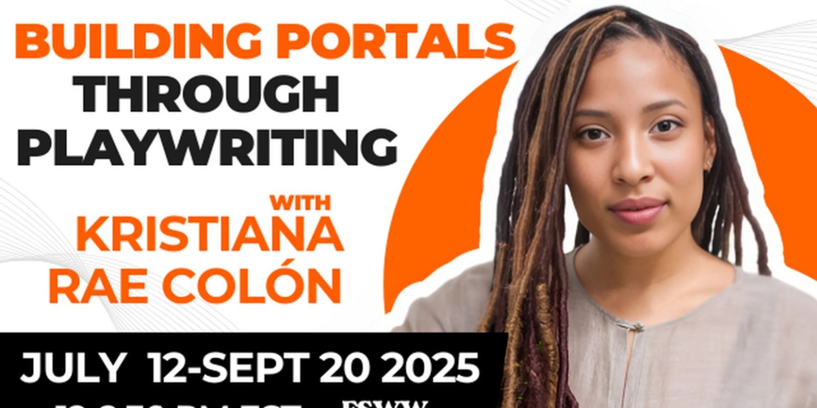 Playwright Kristiana Rae Colón Will Lead Online Playwriting Workshop