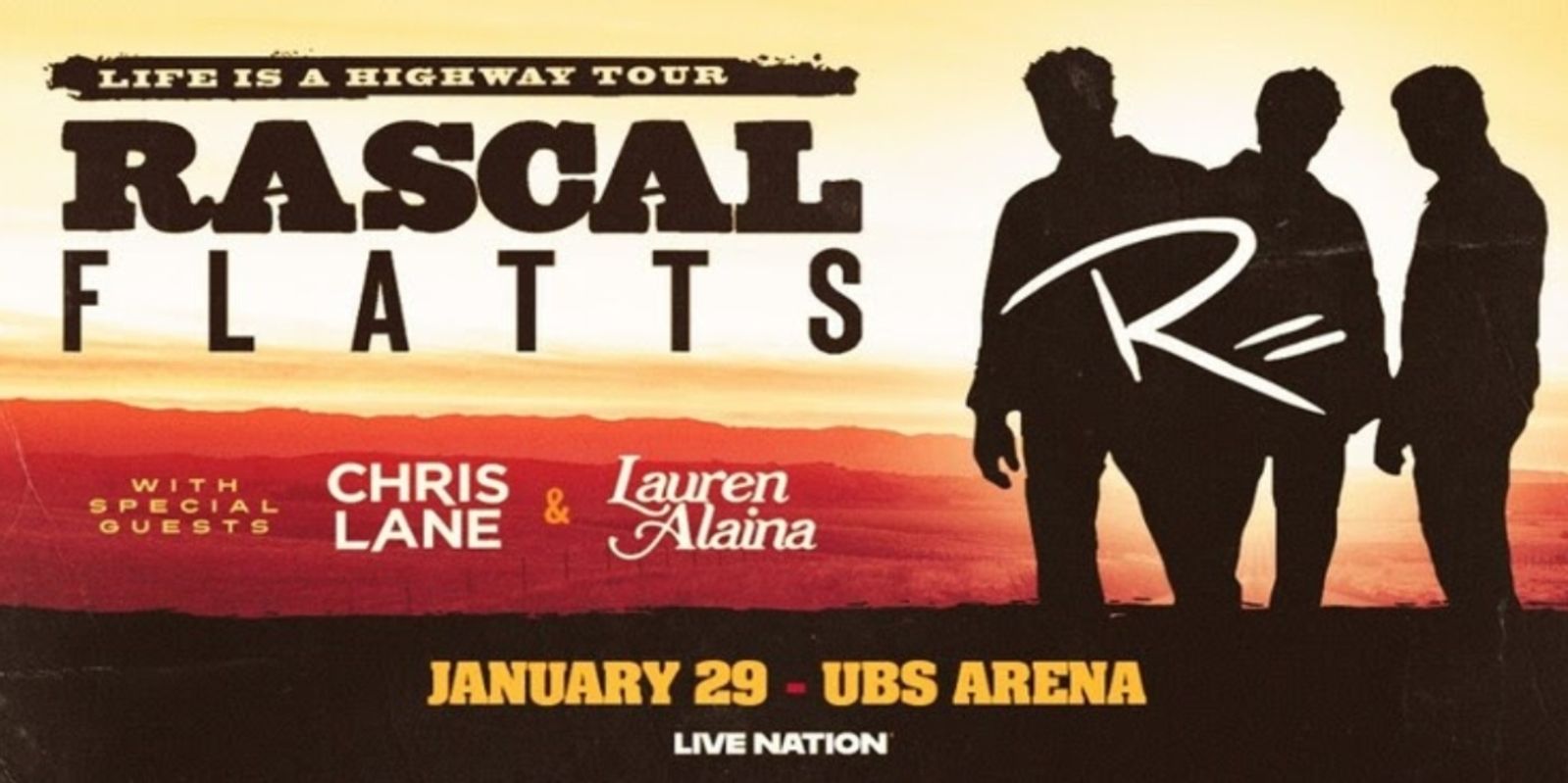 Rascal Flatts to Return with 'Life Is a Highway Tour' in 2026