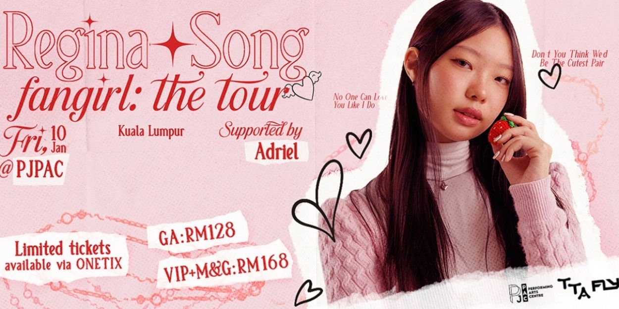 Regina Song Brings FANGIRL: THE TOUR to PJPAC