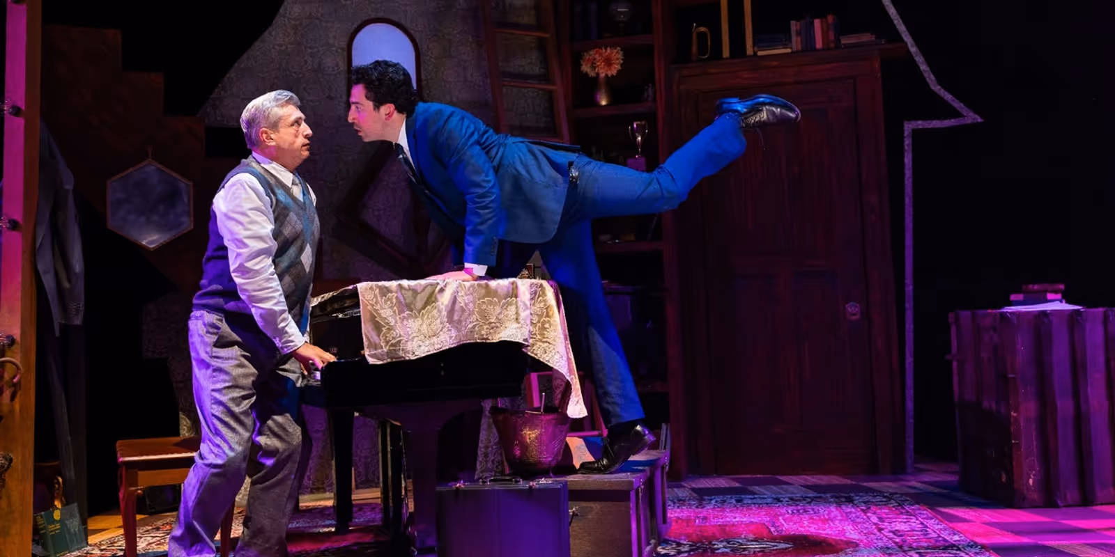 Review: Detecting fun in MURDER BY TWO at Greater Boston Stage Company