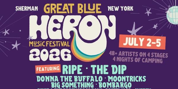 Ripe, The Dip, Donna The Buffalo, Moontricks and More to Perform at ...
