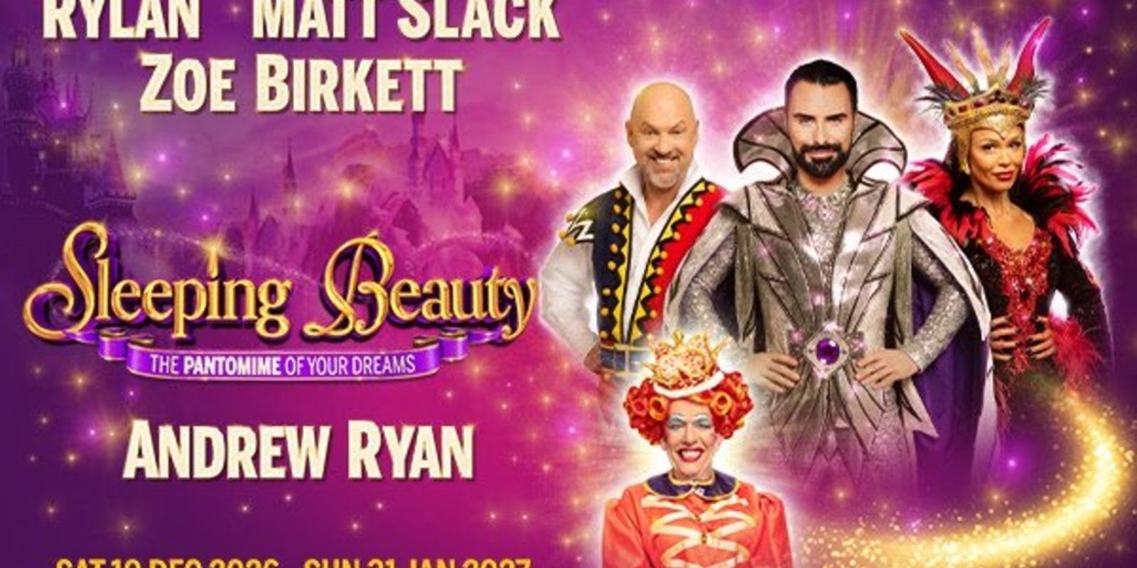 Rylan and Zoe Birkett Will Headline SLEEPING BEAUTY Panto at Birmingham ...