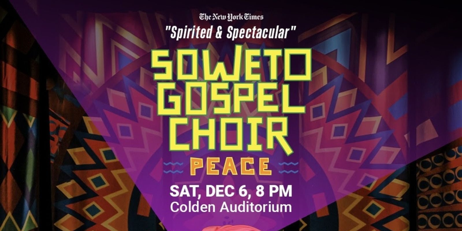 Soweto Gospel Choir Announces Set List for Colden Auditorium ...