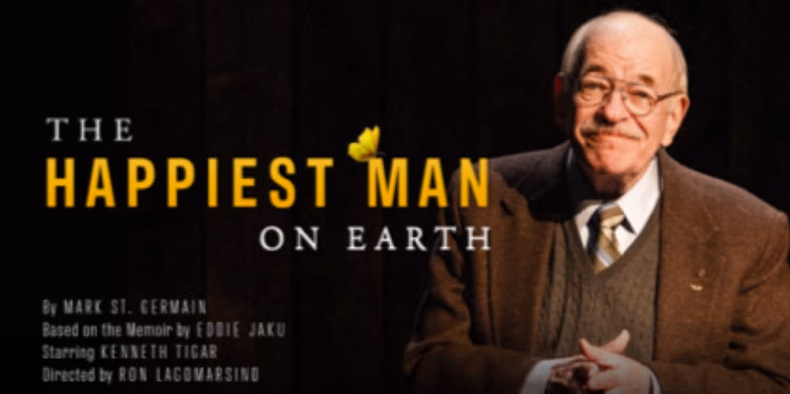THE HAPPIEST MAN ON EARTH To Make Its UK Debut At Southwark Playhouse