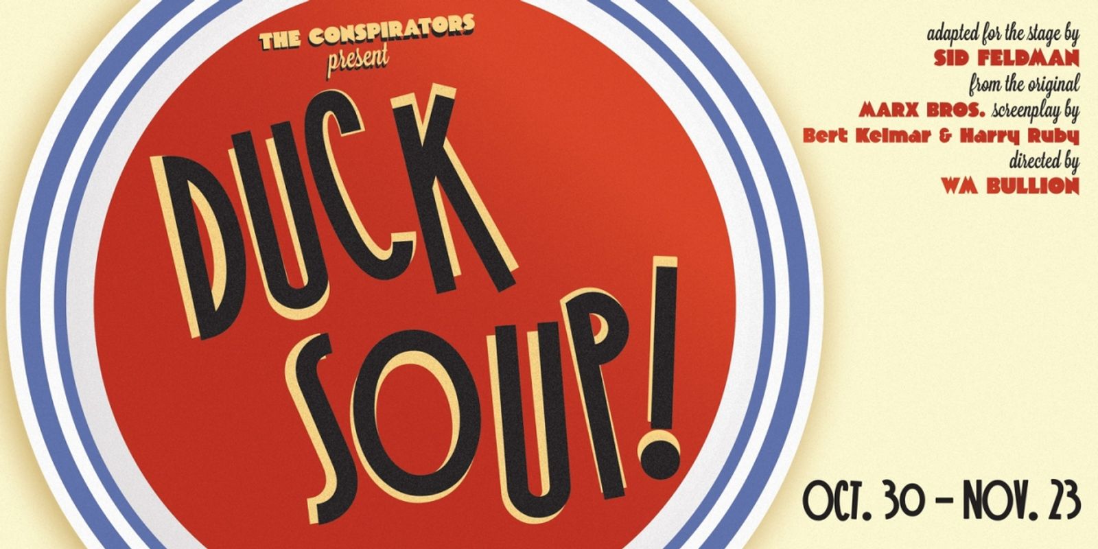The Conspirators Bring DUCK SOUP to Stars & Garters