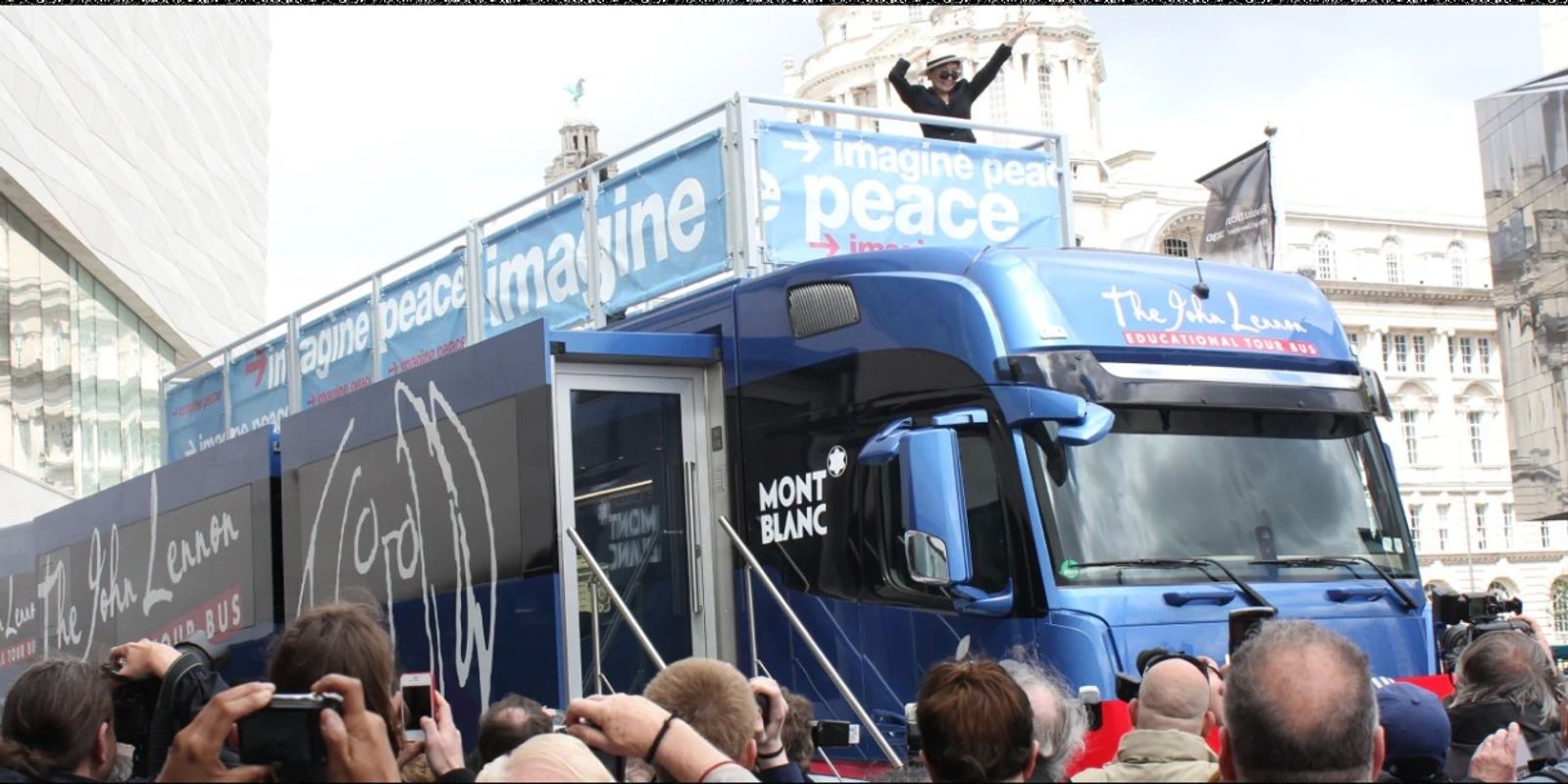 The John Lennon Educational Tour Bus In Collaboration With Dolby ...