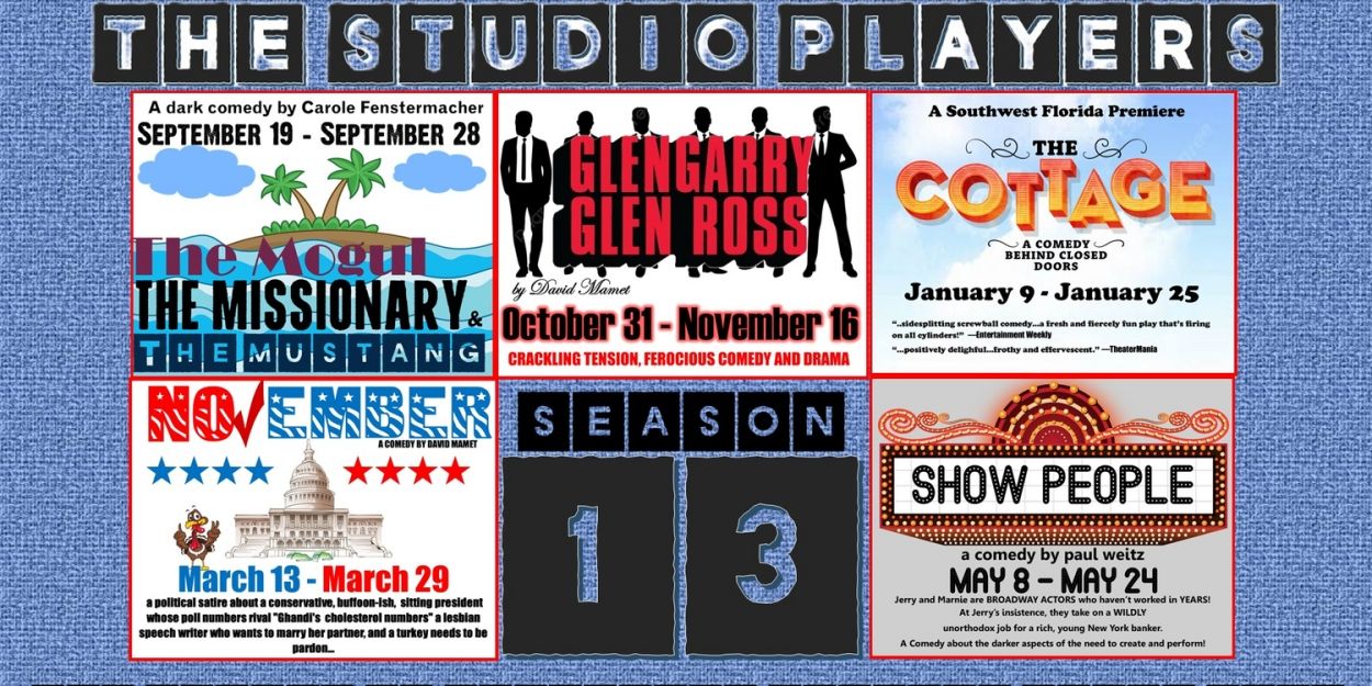 The Studio Players 2025-2026 Season 13 Announced