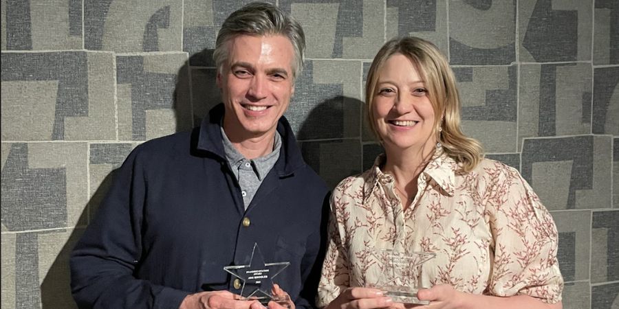Heidi Schreck Receives Theater Masters' Standing Ovation Award