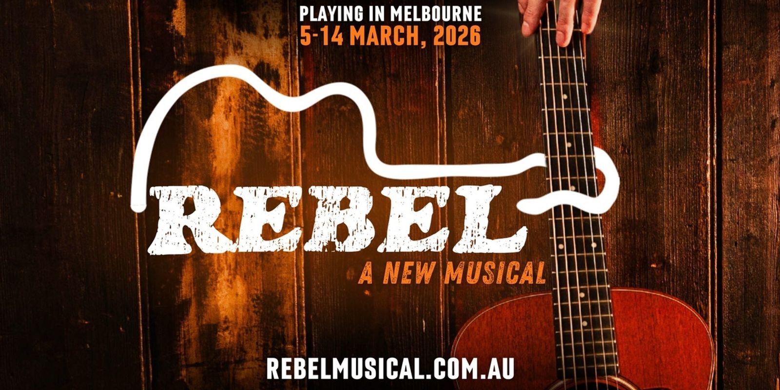 Tickets on Sale Now For REBEL: A New Musical in Melbourne