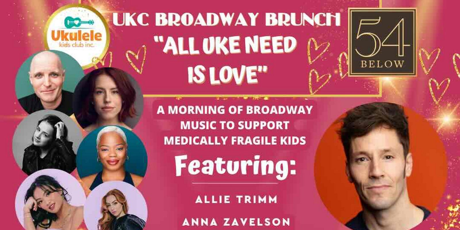 UKC BROADWAY BRUNCH: ALL UKE NEED Is Love Set For 54 Below In February