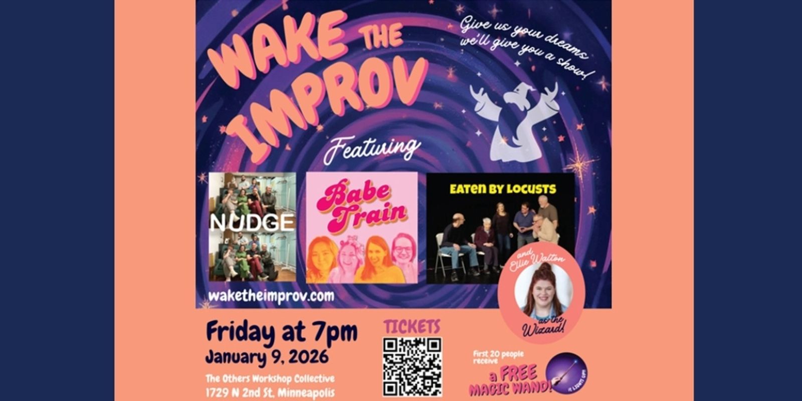 WAKE THE IMPROV Launches a New Surreal Comedy Experience in Minneapolis