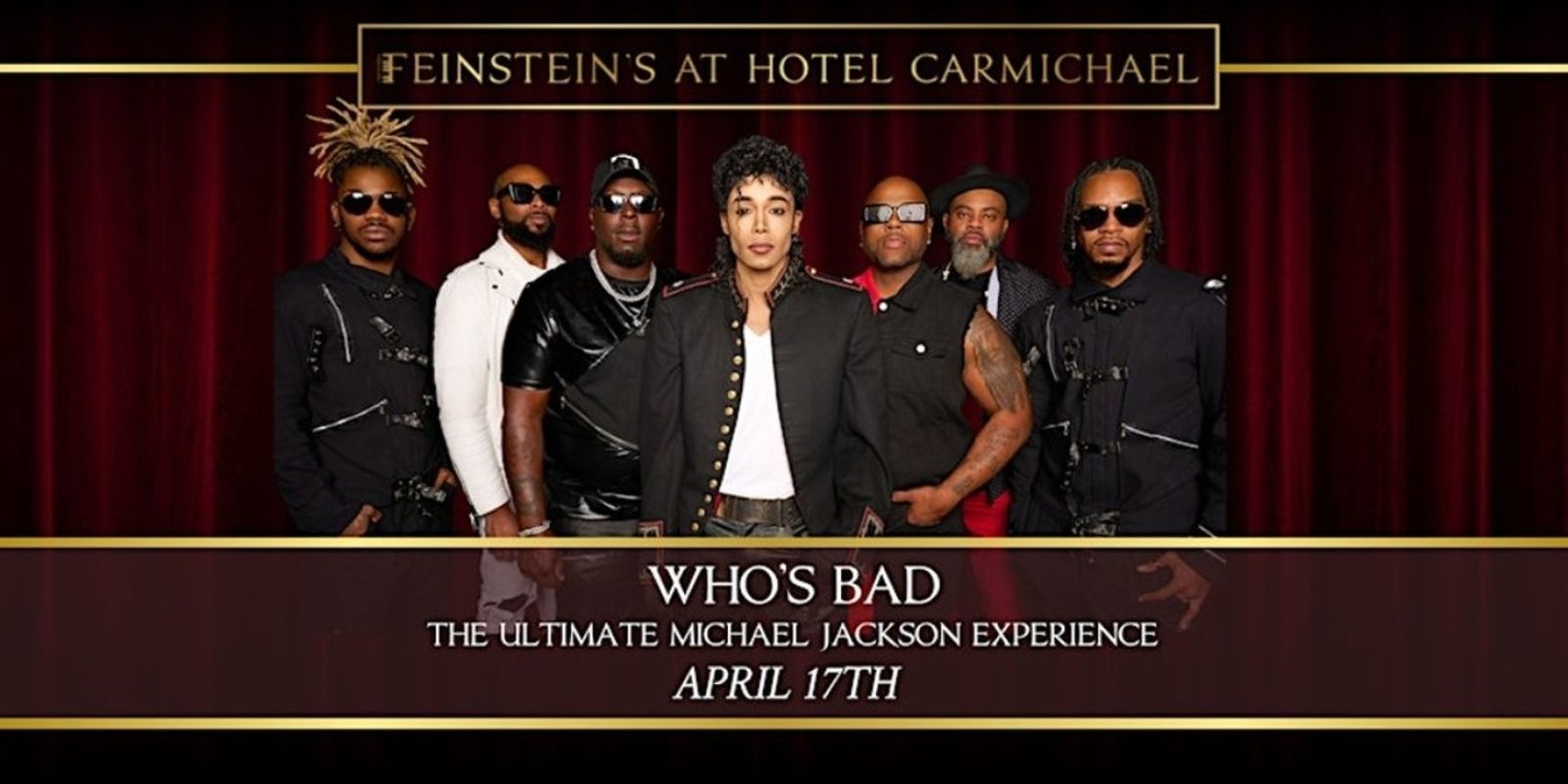WHO'S BAD Michael Jackson Tribute Comes to Feinstein's at Hotel Carmichael
