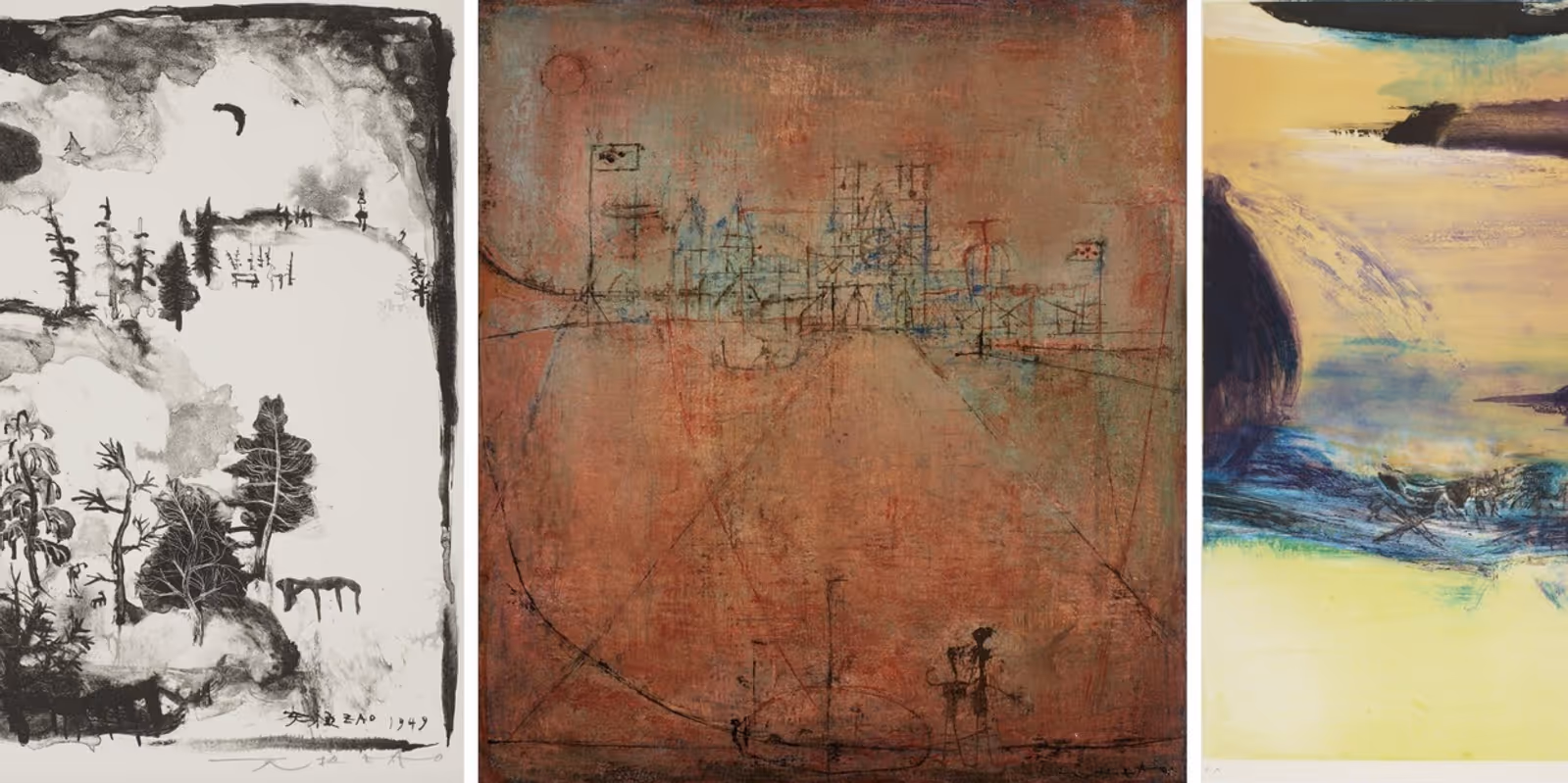 ZAO WOU-KI: MASTER PRINTMAKER Opens at M+ Hong Kong