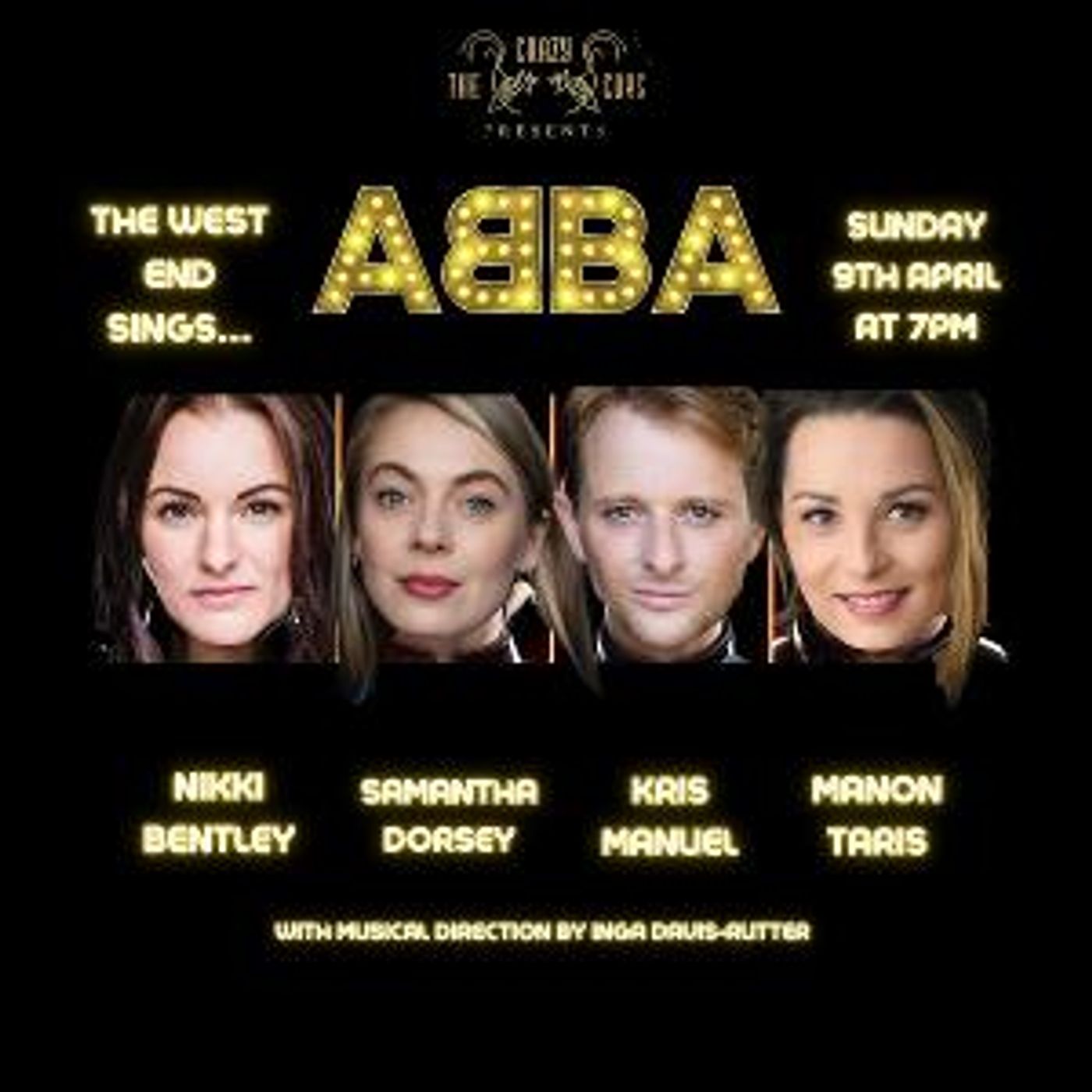 The Crazy Coqs Presents: THE WEST END SINGS ABBA!