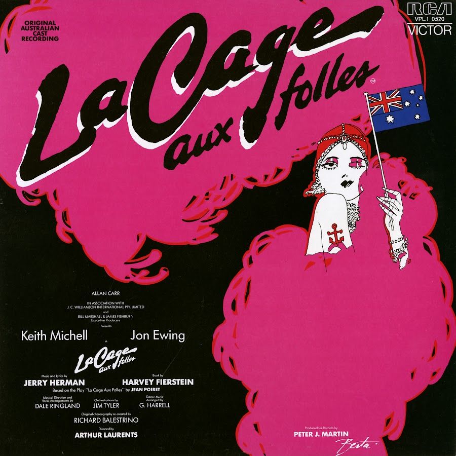 La Cage Aux Folles Original Austrialian Cast Album / Recording / Stream ...
