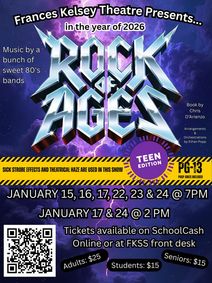 Rock of Ages: Teen Edition at Frances Kelsey Secondary School Vancouver ...