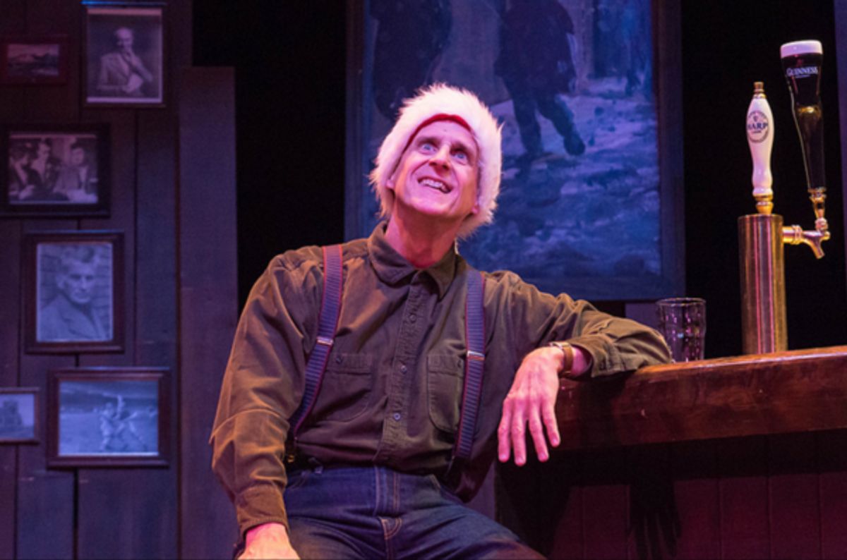 Timothy H. Lynch in The Keegan Theatre's performance of An Irish Carol ...