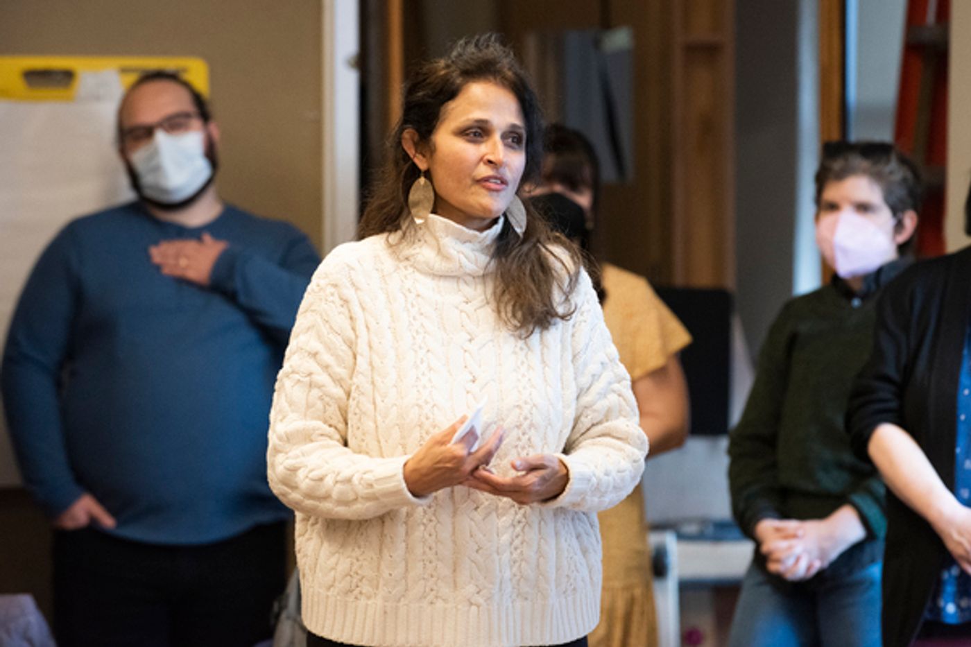 Photos: Go Inside Rehearsals for ELYRIA at Atlantic Theater Company