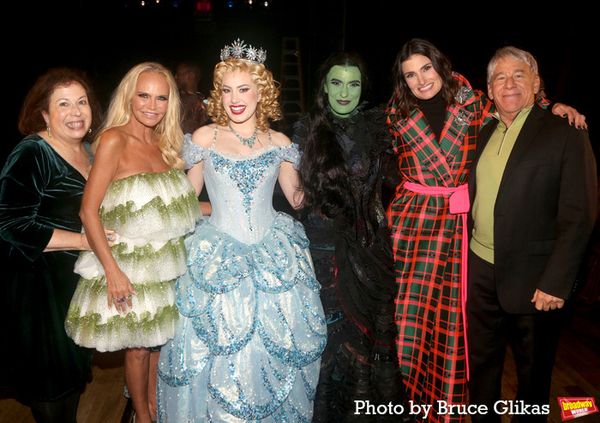 Winnie Holzman, Kristin Chenoweth, McKenzie Kurtz, Alyssa Fox, Idina Menzel and Steph Photo
