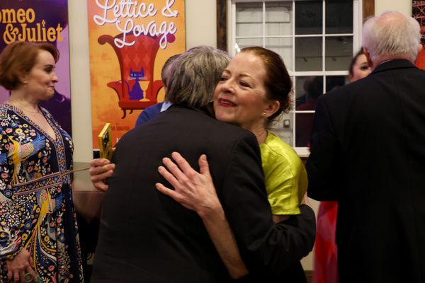 Stephen Schwartz and Isabel Keating Photo