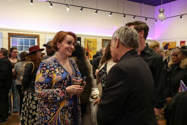 Erin Noel Grennan and Stephen Schwartz. Photo