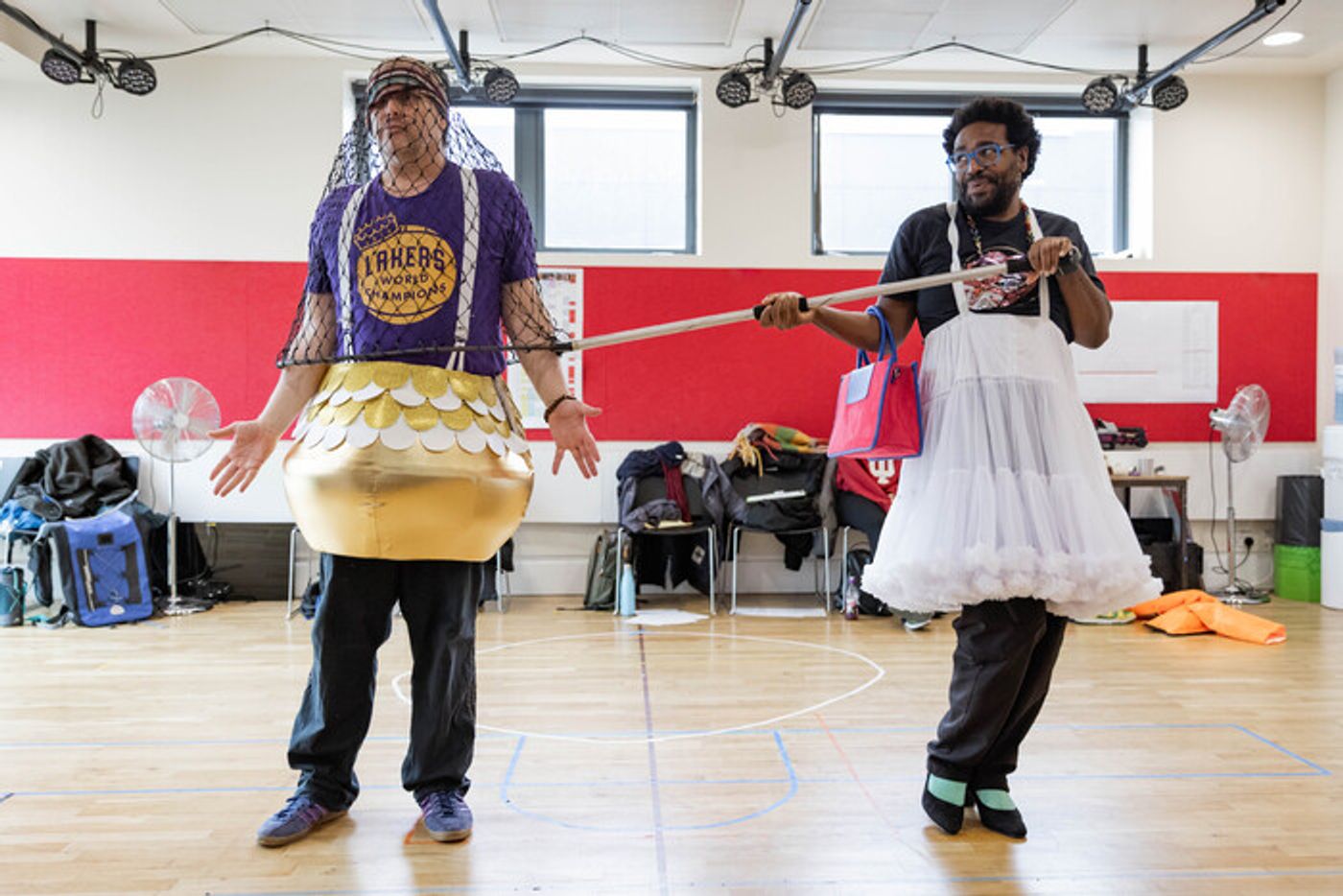 Photos: MAMA GOOSE Panto in Rehearsal at Stratford East